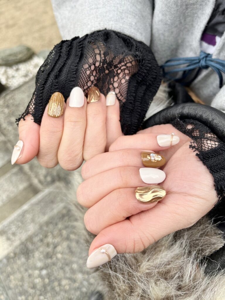 カジュアル和装に合うお正月ネイルチップコーデ 〈形状記憶ジェルチップZEROGEL〉 | ZEROGEL BLOG